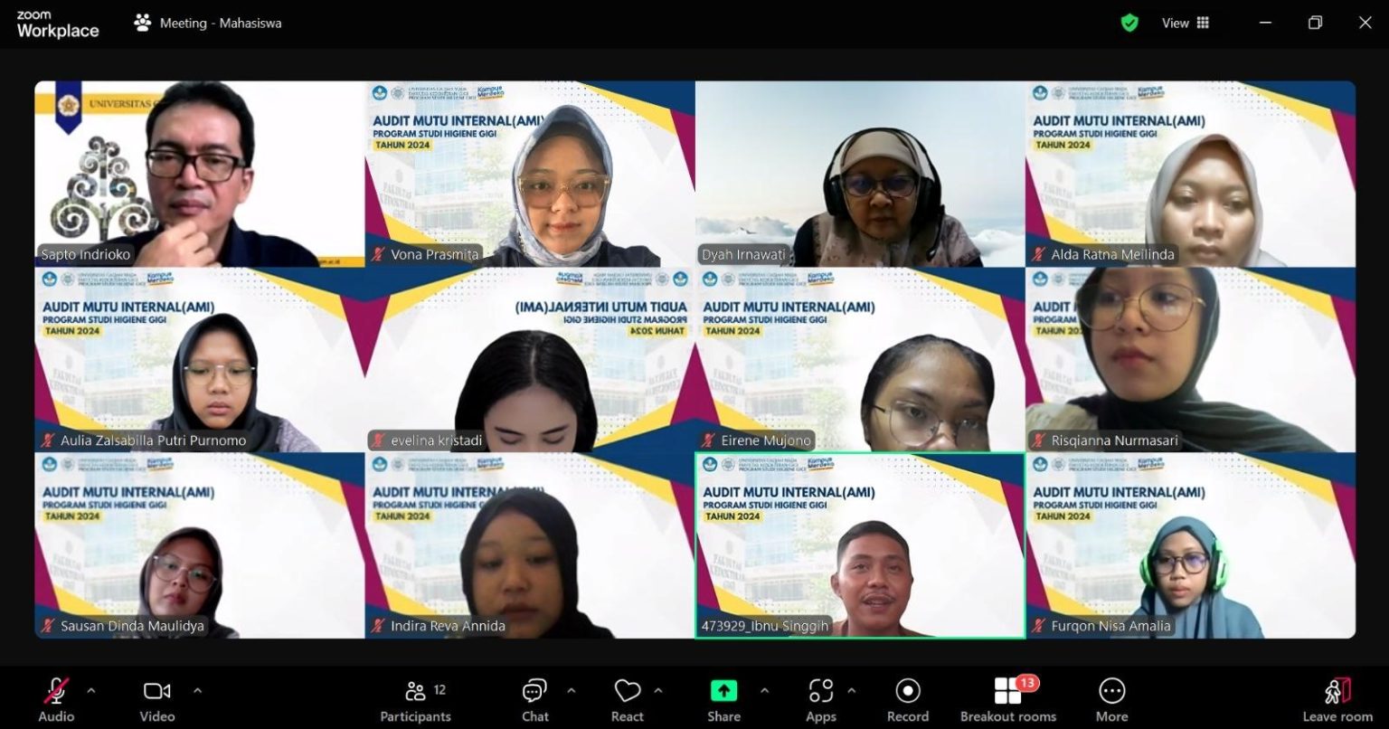 Visitasi AMI Program Studi Higiene Gigi FKG UGM 2024: Komitmen Menuju Pendidikan Berkualitas ...