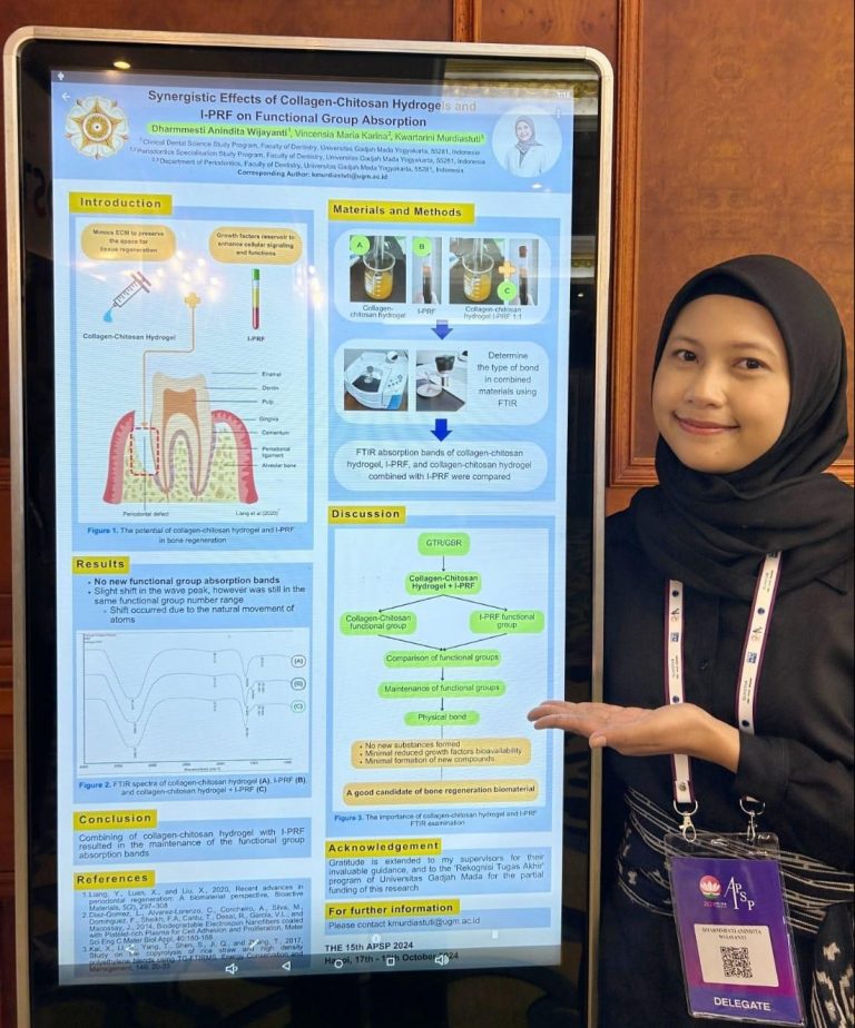 Residen Periodonsia UGM Presentasikan Poster di Asian Pacific Society ...